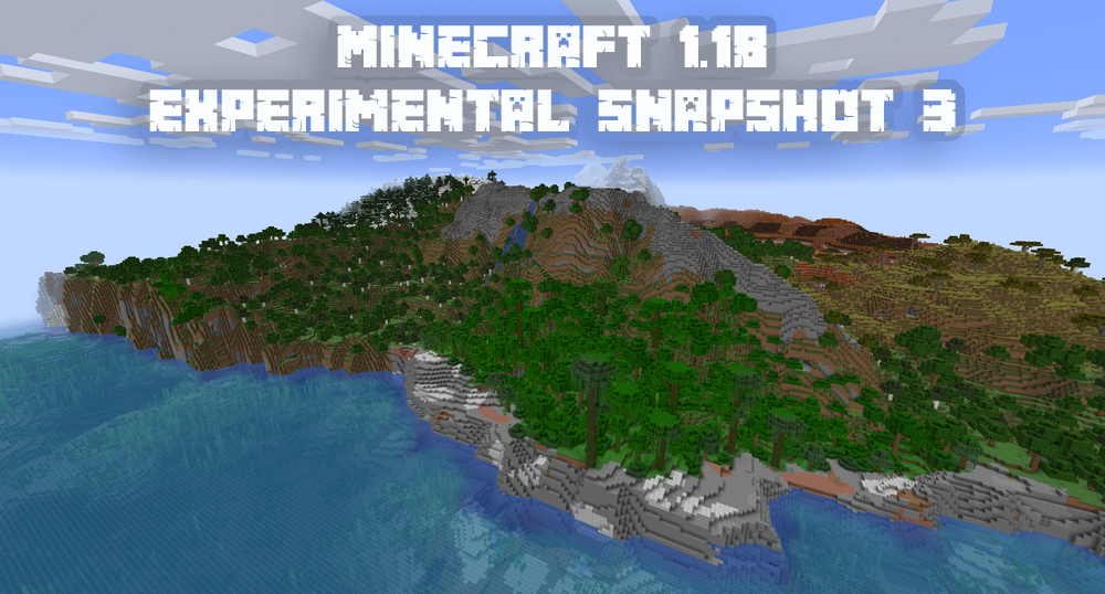 Minecraft [Java Edition] - อัปเดต 1.18 (experimental snapshot 3 ...